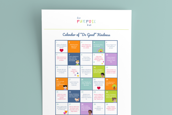 Kindness Calendar – For Purpose Kids
